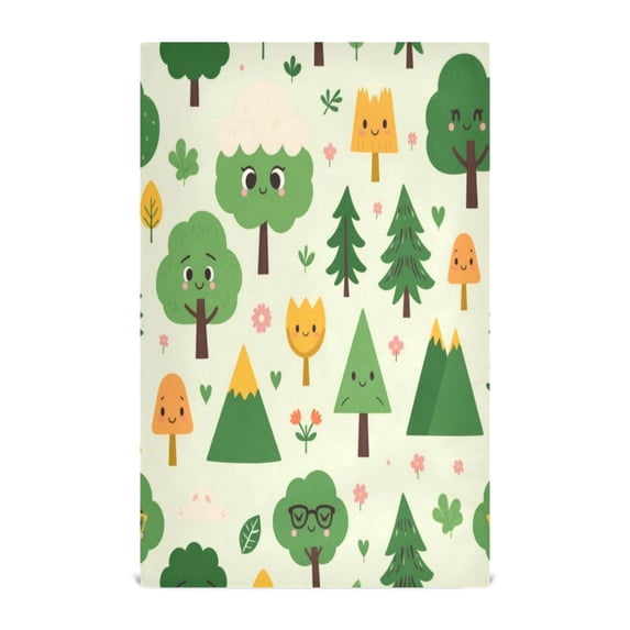 6 Pack Printed Kitchen Dish Towels Soft and Absorbent Dish Cloths ...