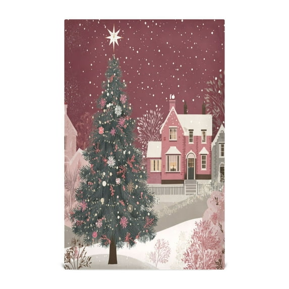 6 Pack Printed Kitchen Dish Towels Soft and Absorbent Dish Cloths ...