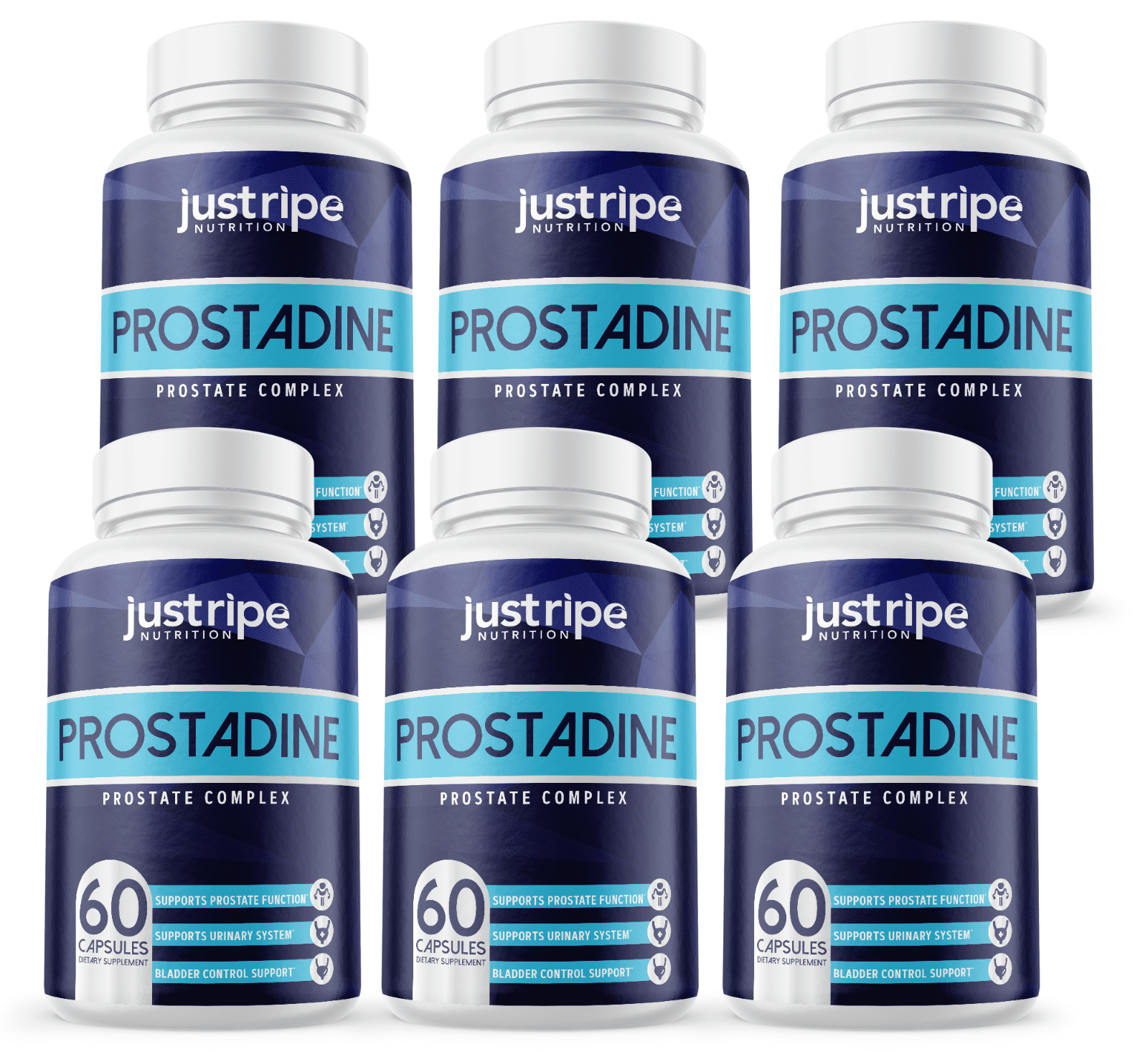 6 Pack Prostadine Prostate Capsules Natural Supplement - Walmart.com