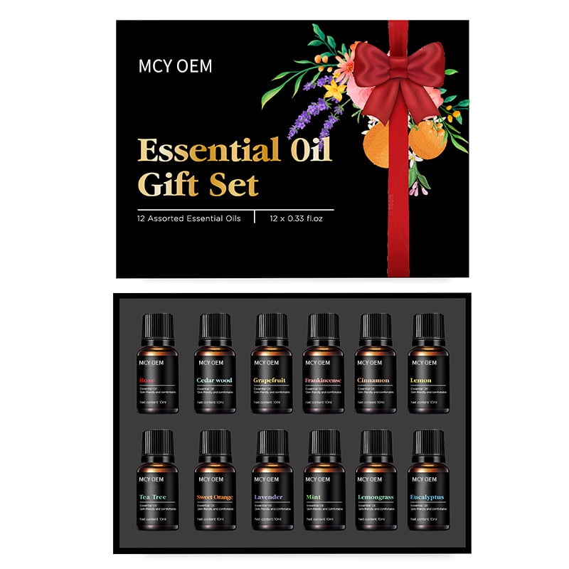 6-Pack Pure Aromatherapy Essential Oils Kit - Water Soluble for ...