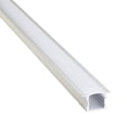6 Pack Recessed Aluminum CHANNEL With cover for LED STRIP LIGHT FIT 6MM ...