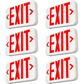 Battery Operated Exit Sign