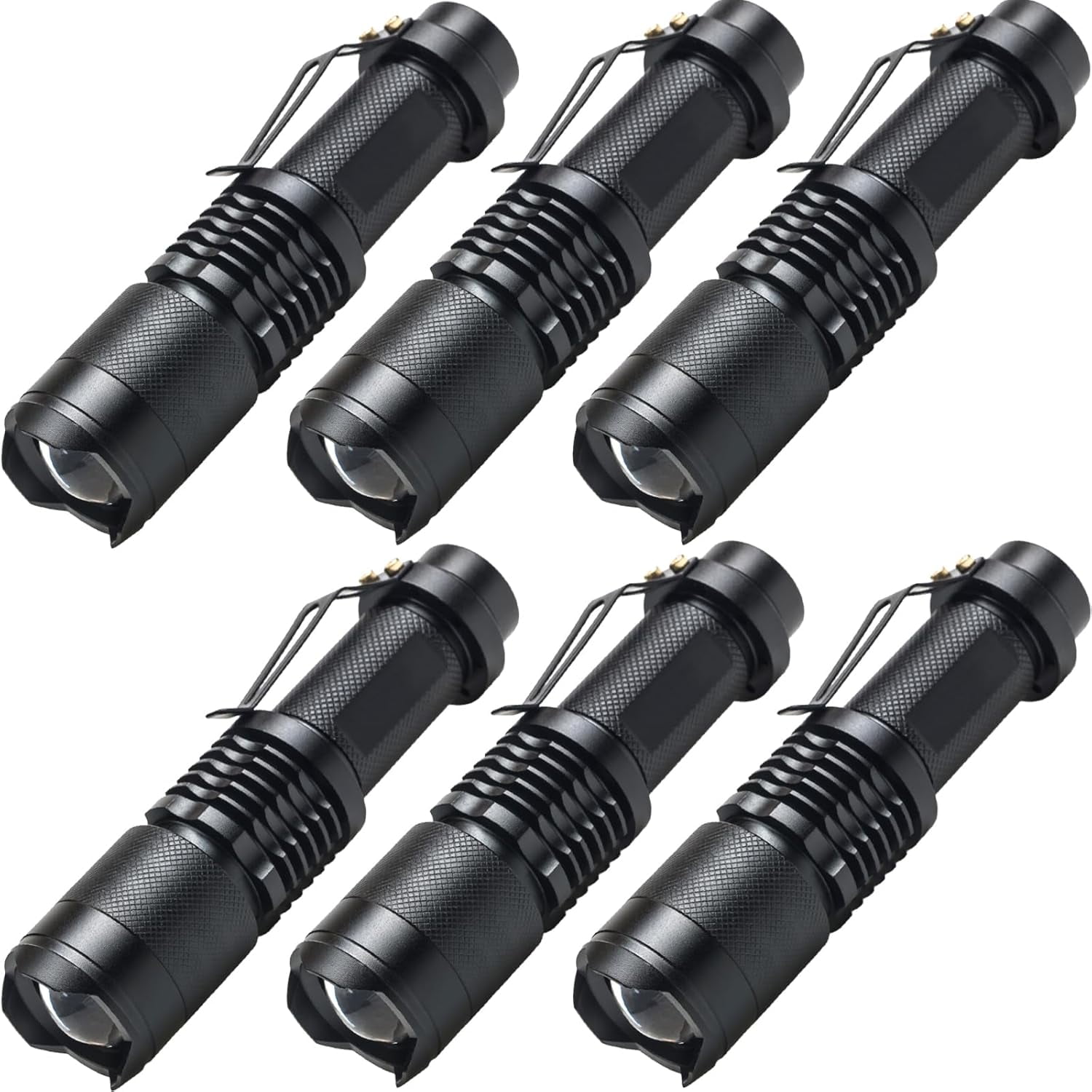 6 Pack Red Light Flashlight 3 Modes Red LED Flashlight Scalable Red ...