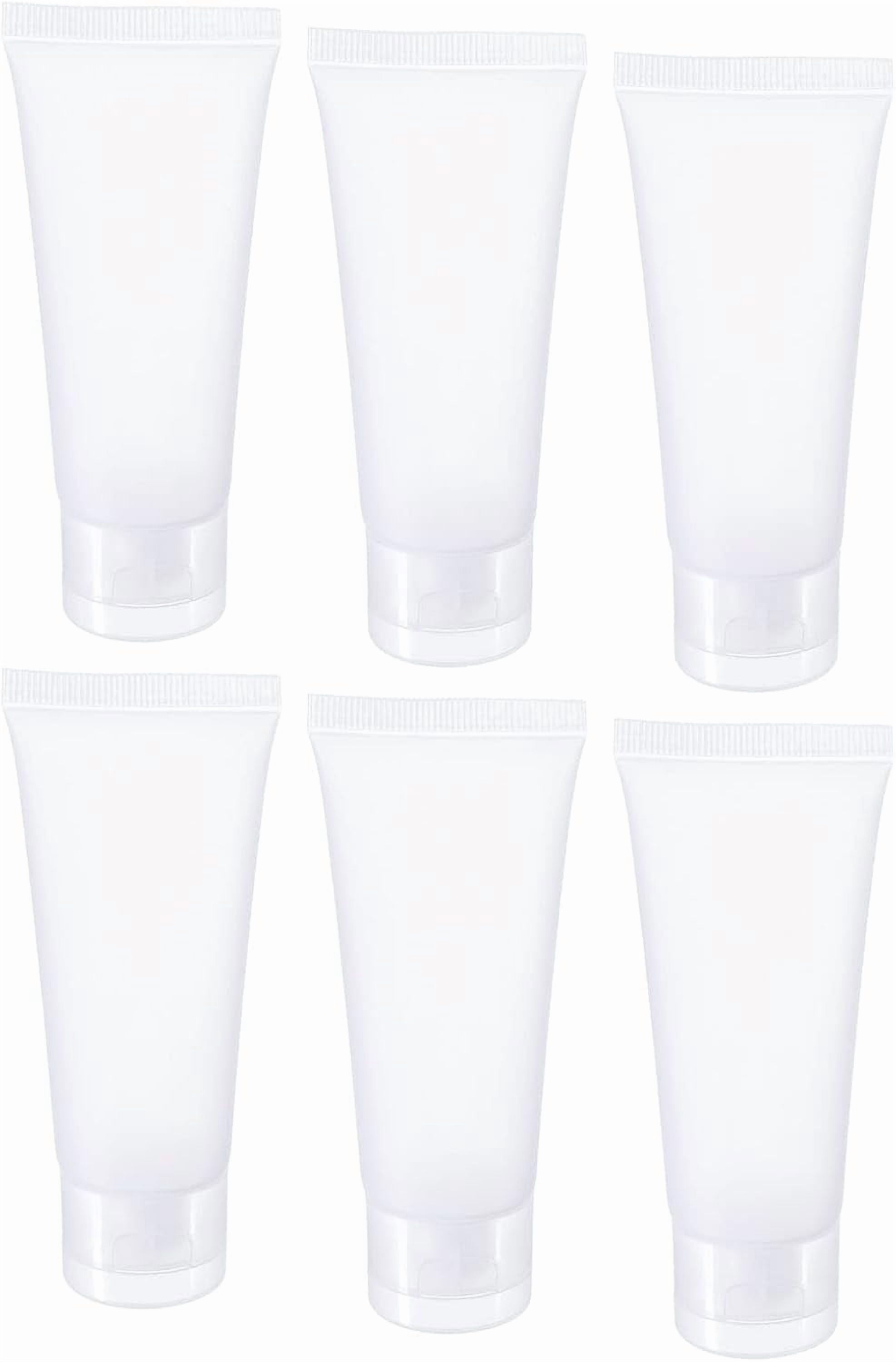 6 Pack Refillable Travel Bottles - Shampoo Conditioner Empty Cosmetic ...