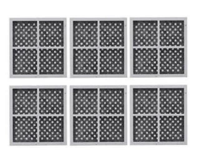 6 Pack Refrigerator Air Filter Replacement for LG LT120F, Kenmore Elite ...