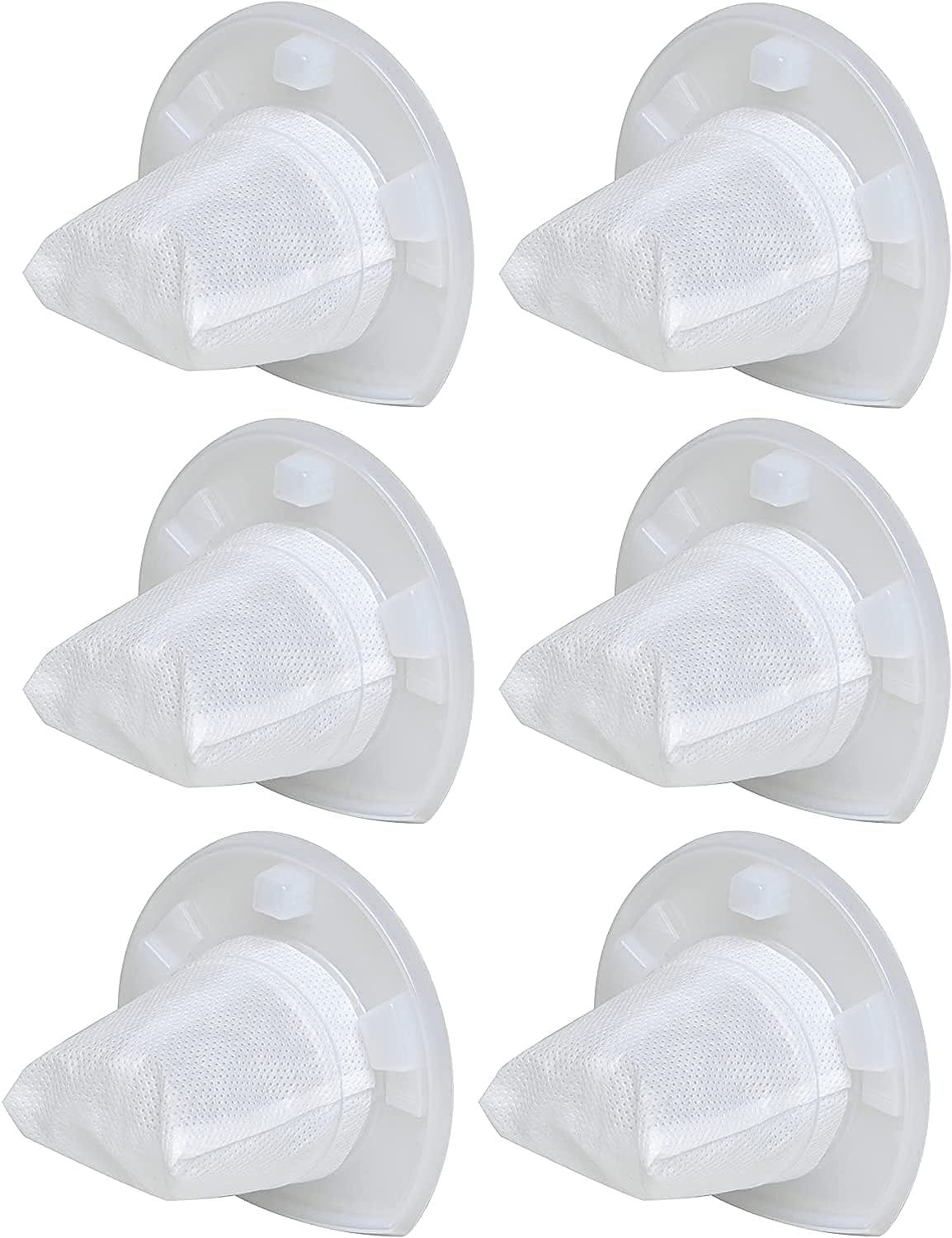 General 6 Pack Replacement Filter for Black & Decker VF110 Dustbuster ...