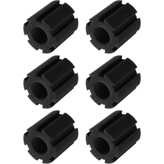 6 Pack Replacement Filter Sponges Aquarium Nano Bio Sponge Filter ...