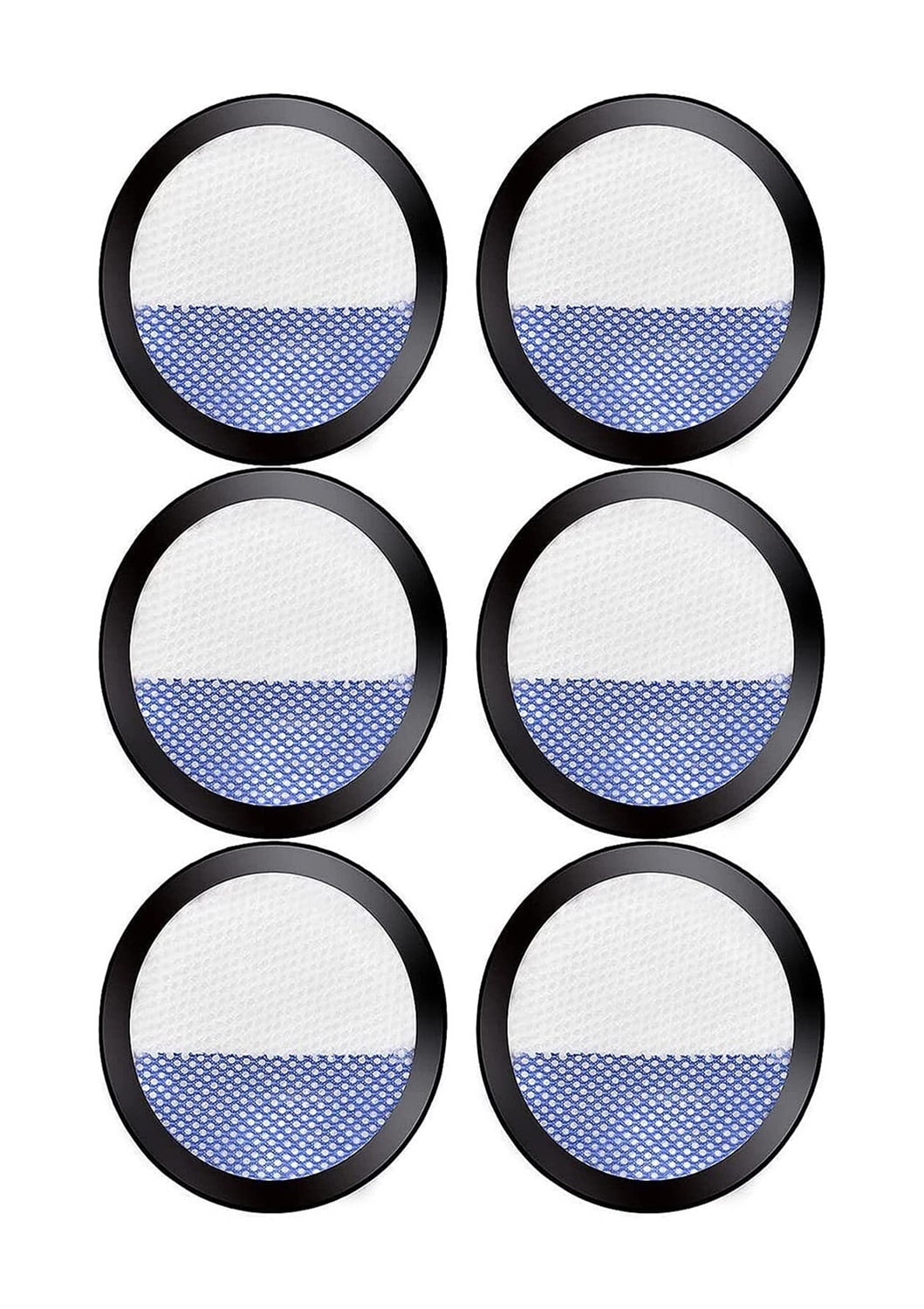 6 Pack Replacement Filters for Eureka Cordless Stick Vacuum Cleaner ...