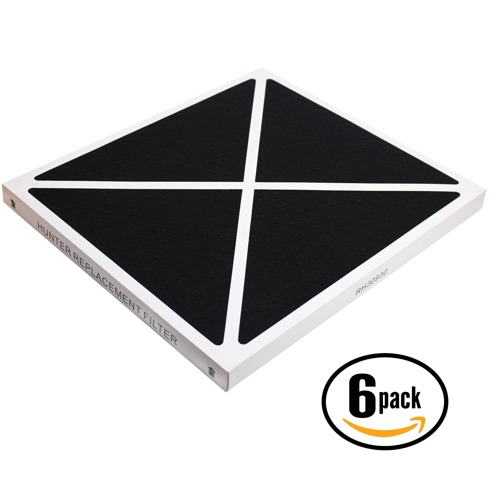 6-Pack Replacement Hunter 30200 Air Purifier Filter - Compatible Hunter ...