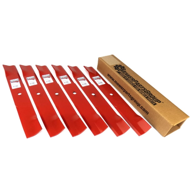 6 Pack Replacement Mower Blades For Hustler 54" 797696, 601124, 92-208 ...