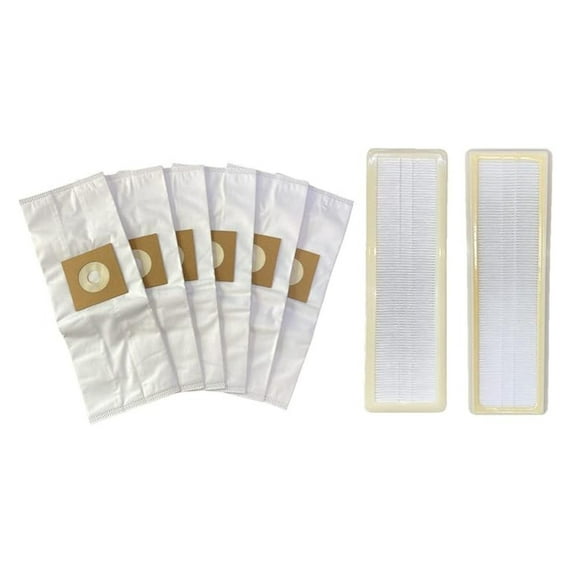 6 Pack Replacement Type Y Windtunnel Hepa Bags + Hepa Filter ...