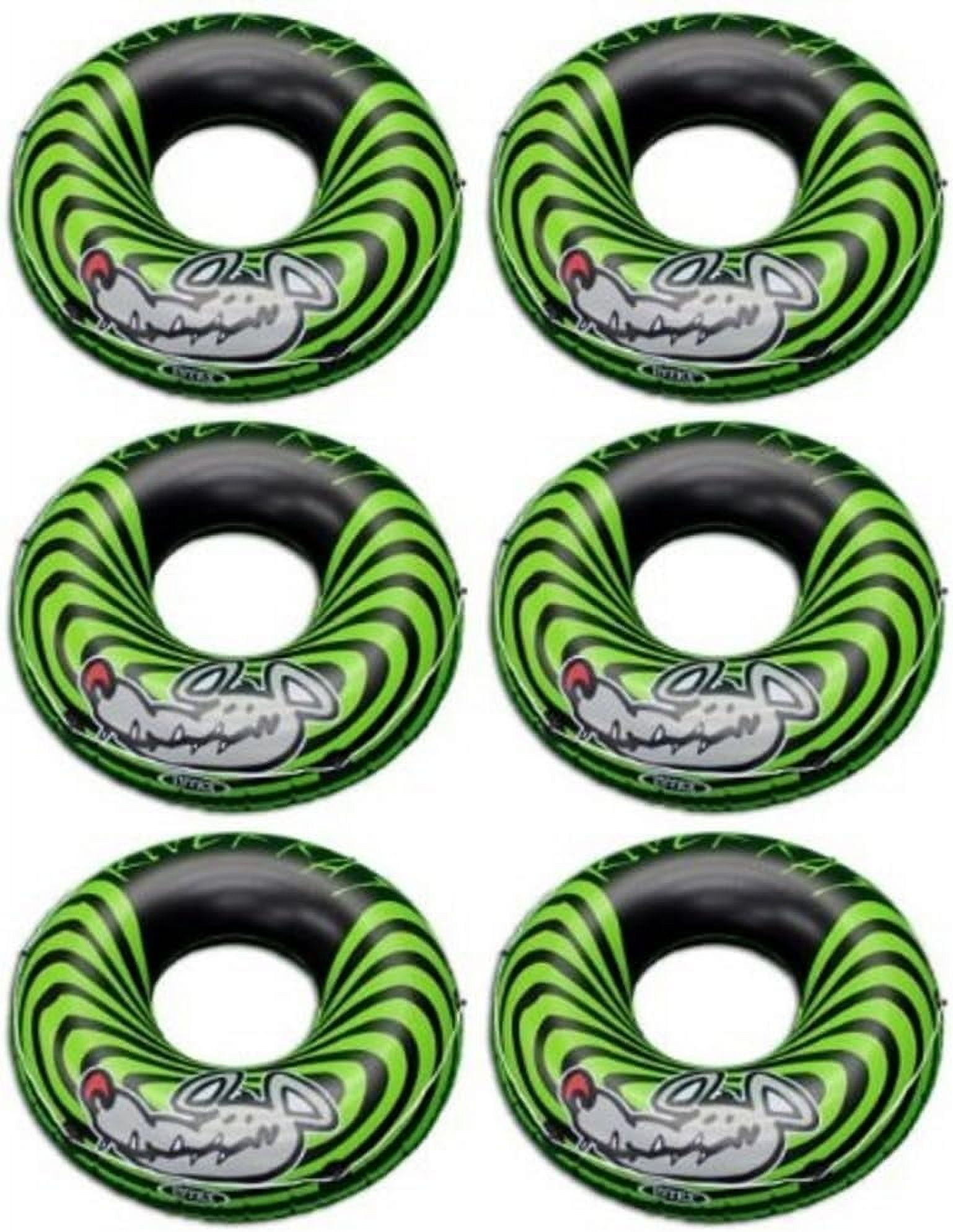 6-Pack River Rat 48-Inch Inflatable Tubes for Lake/Pool/River | 6 x ...