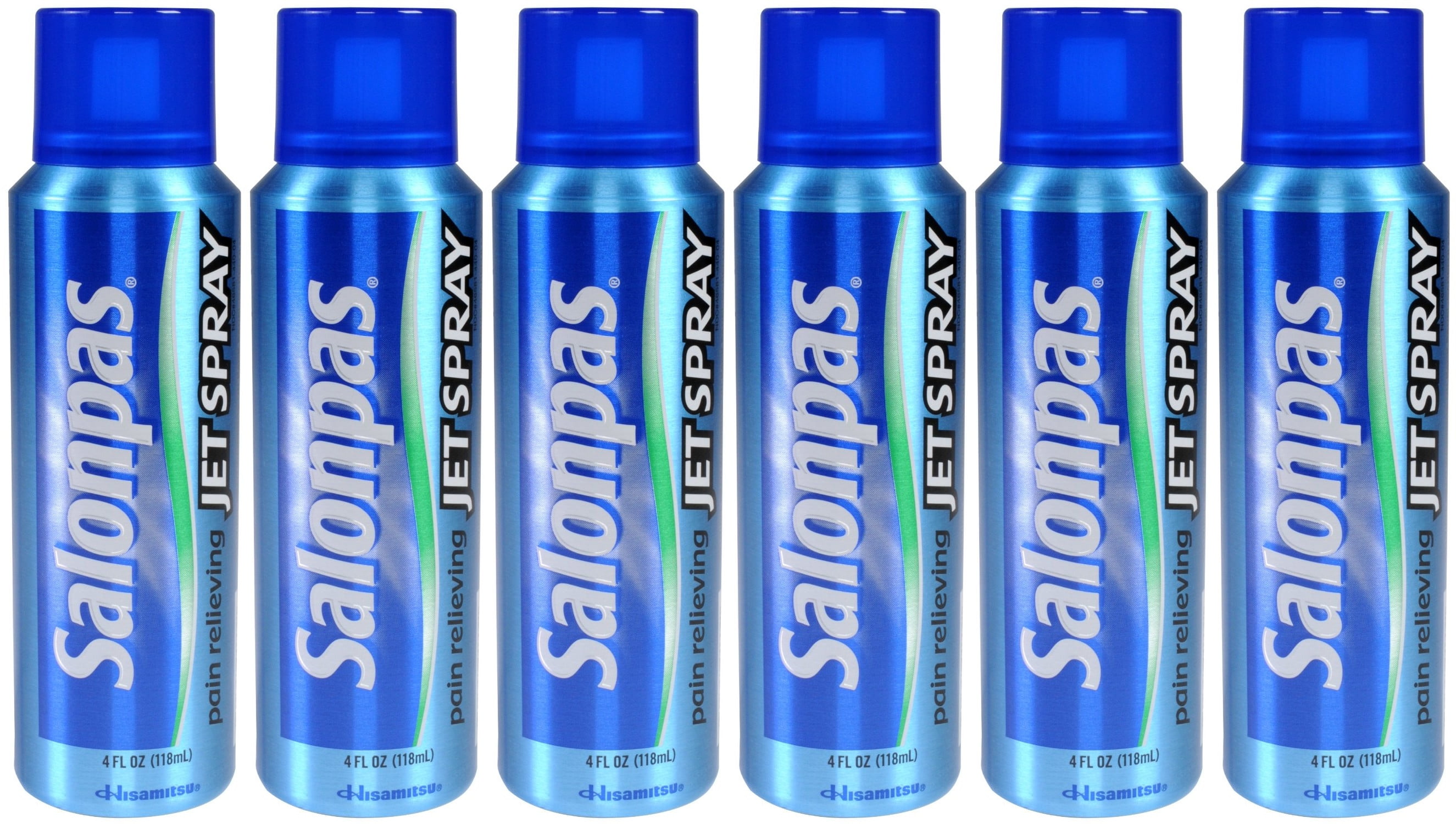 Salonpas Maximum Relief Menthol Pain Relieving Jet Spray, 4 OZ Each ...