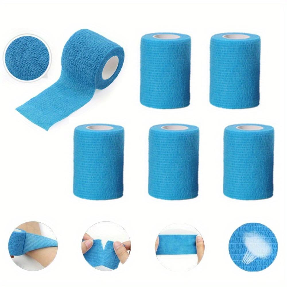 6 Pack Self-Sticking Versatile Bandage Rolls - 5cm X 4.5m, Ideal for ...