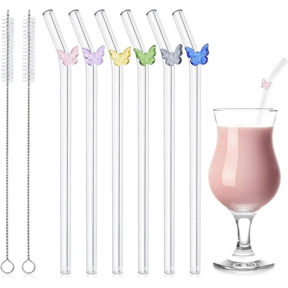Walmart's Wide, Bendable, Long, Flex Disposable Drinking Straws, 1000 ...