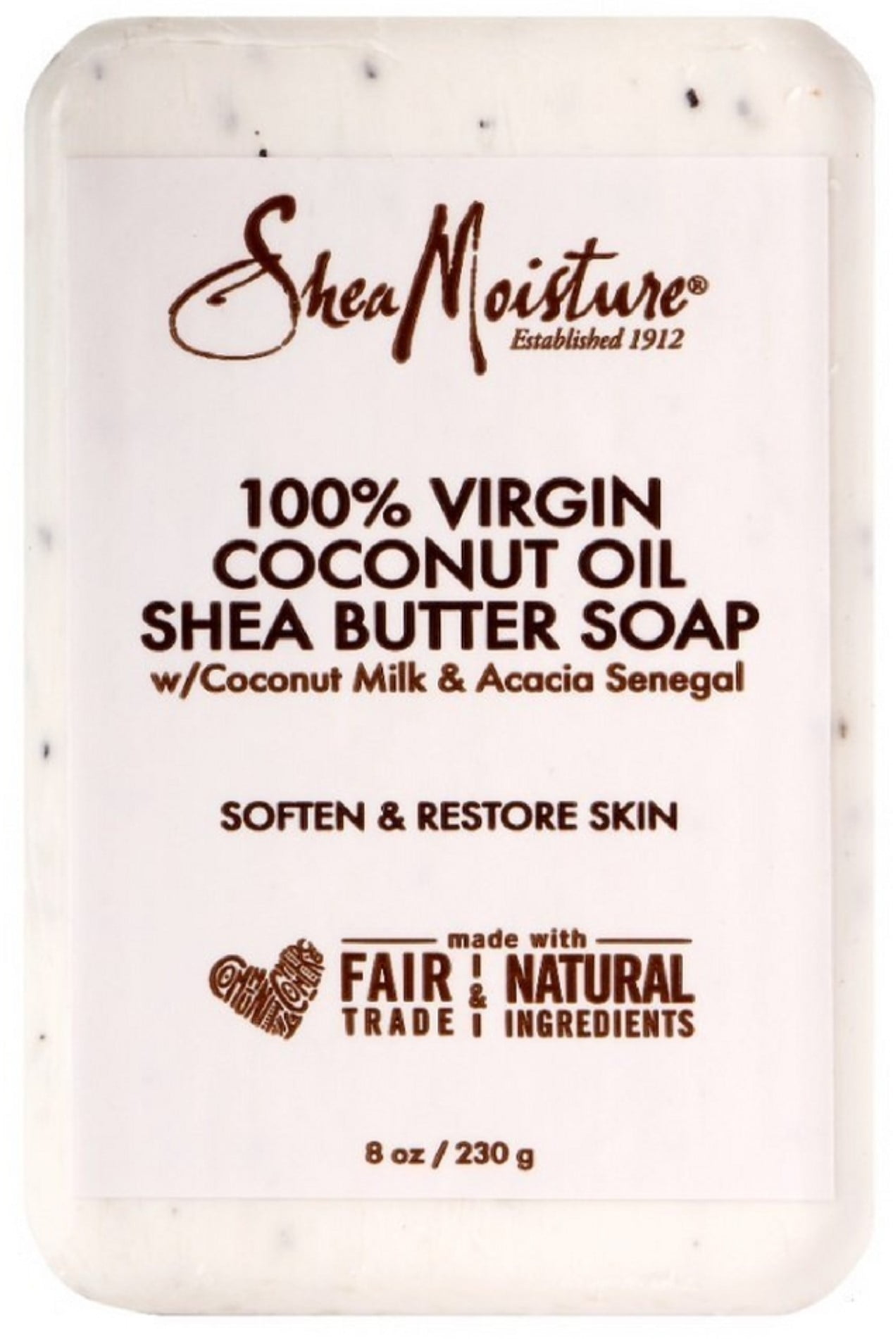6 Pack - Shea Moisture 100% Virgin Coconut Oil Shea Butter Soap 8 oz ...