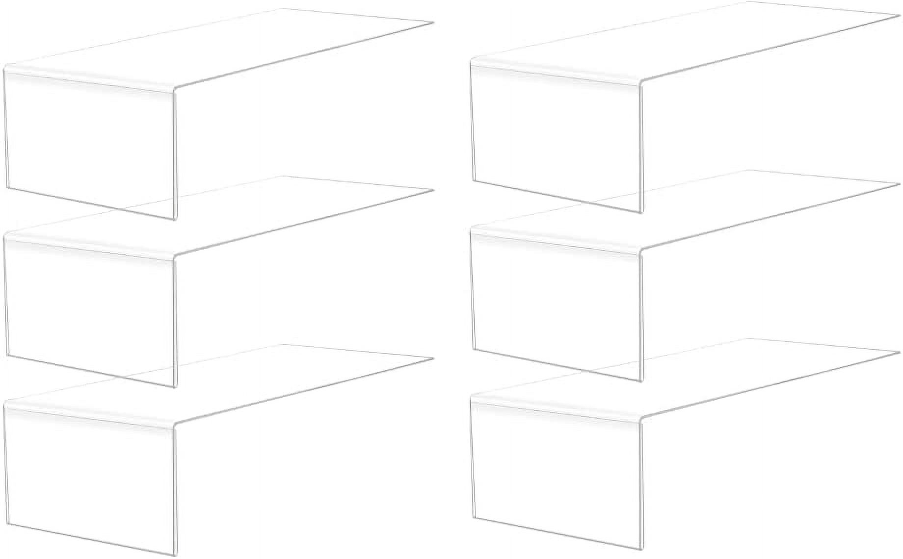 6 Pack Shelf Sign Holder Clear 5" X 3" For Product Information ...
