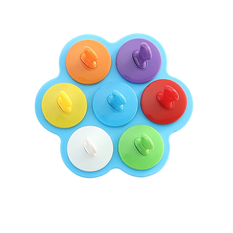 6-Pack Silicone Popsicle Molds – BPA-Free Reusable Mini Ice Pop Molds ...