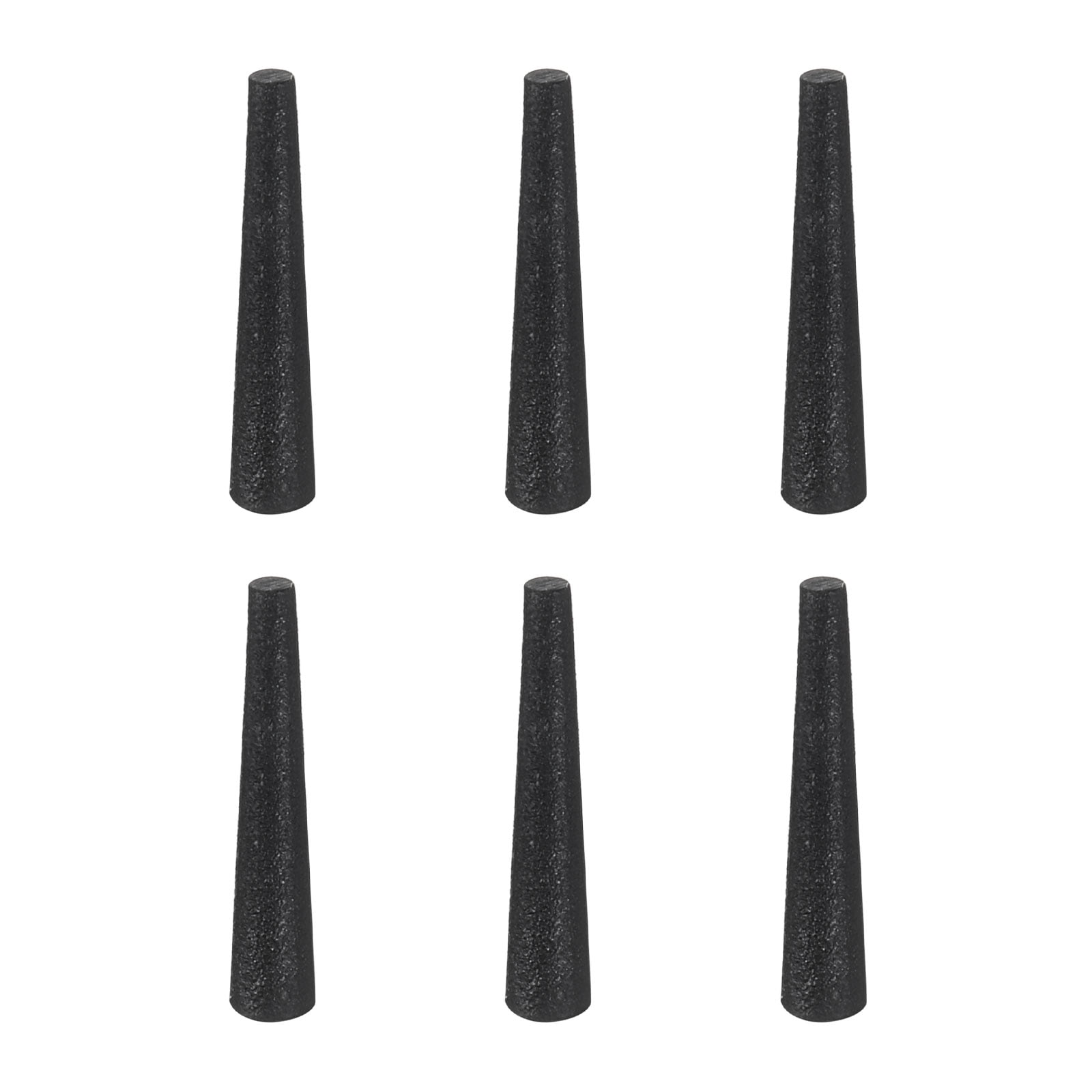 6 Pack Silicone Rubber Tapered Plug, 1.6mm to 3.2mm High Temp for Hole ...