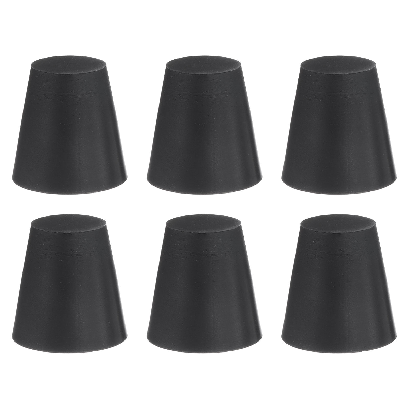 6 Pack Silicone Rubber Tapered Plug, 16mm to 25mm High Temp for Hole ...