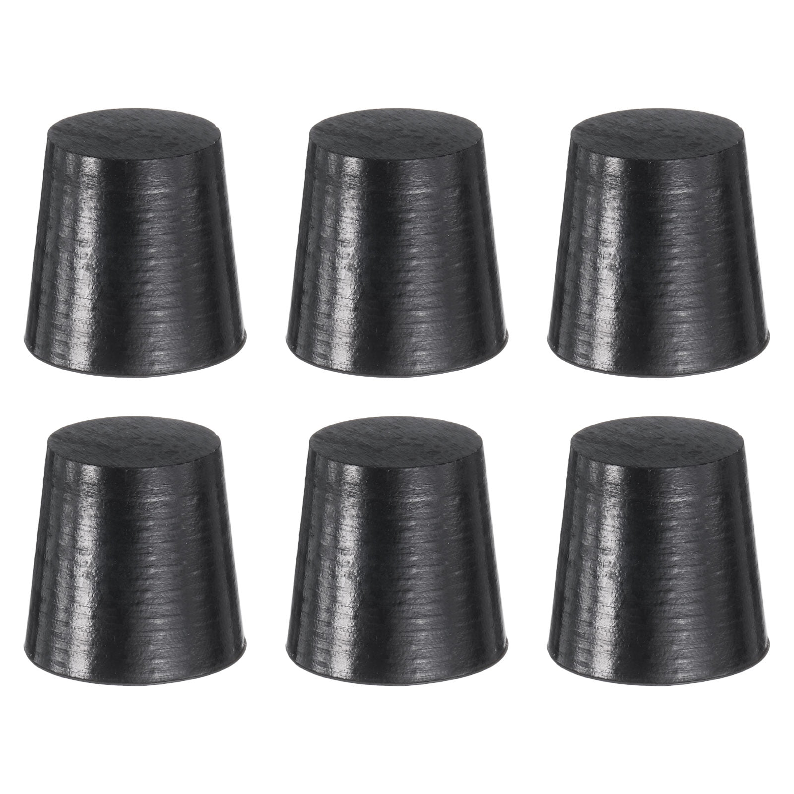 6 Pack Silicone Rubber Tapered Plug, 20mm to 26mm High Temp for Hole ...