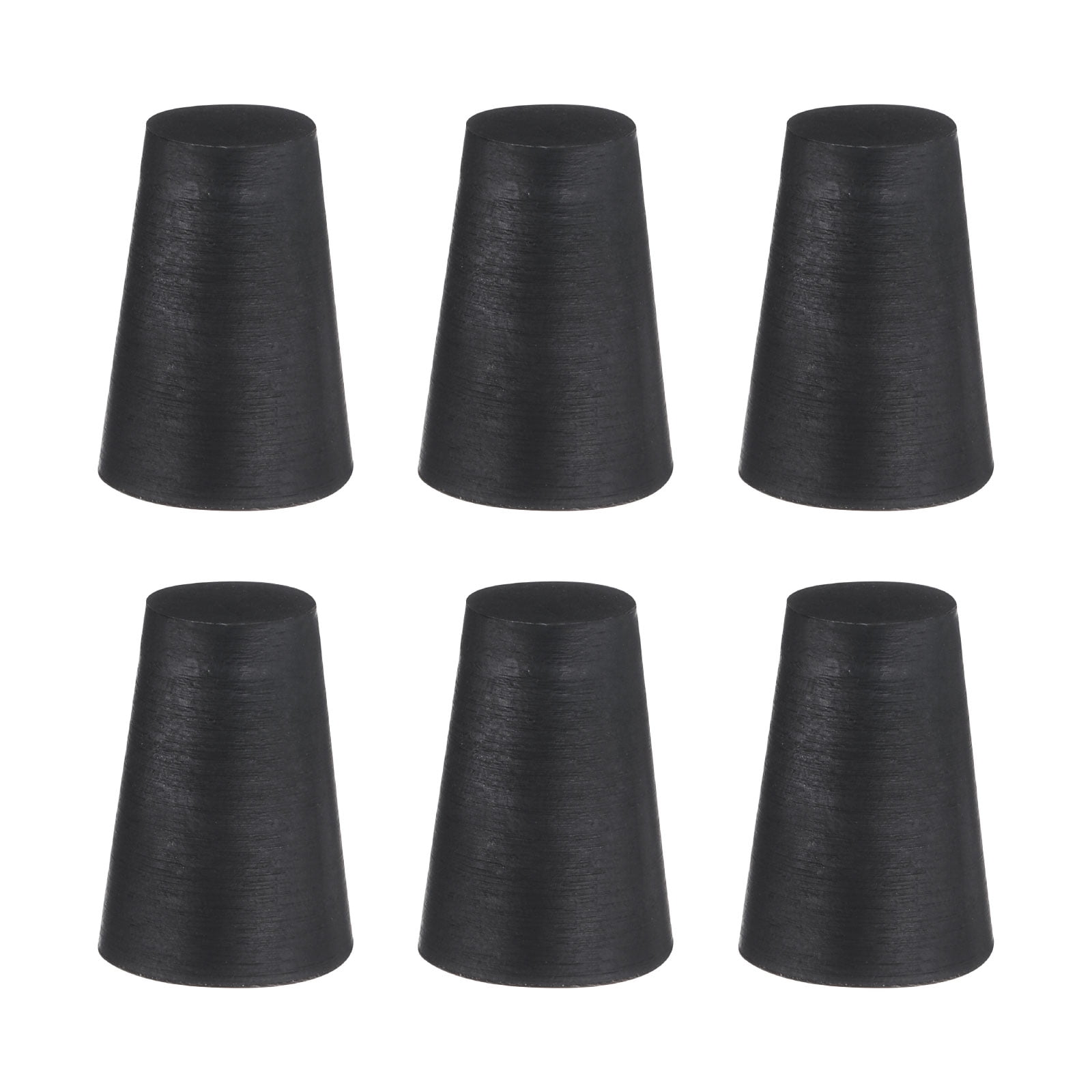 6 Pack Silicone Rubber Tapered Plug, 9.5mm to 14.5mm High Temp for Hole ...
