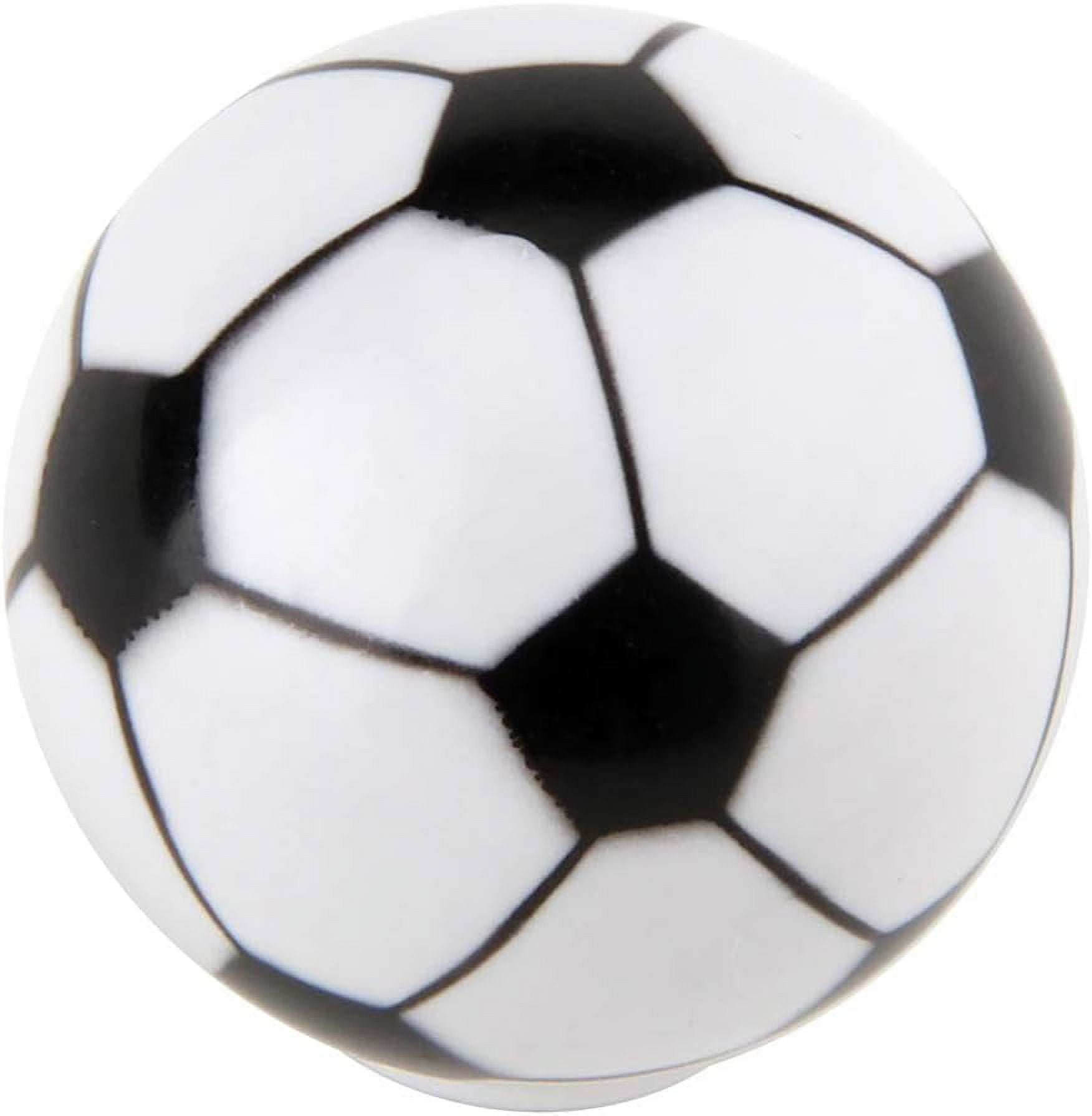 6 Pack Silverline Cabinet Boy Child Drawer Knobs 1-1/4" Sports Dresser ...