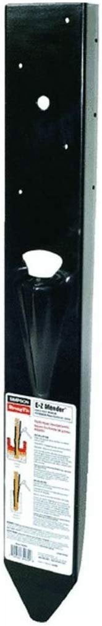Simpson Strong Tie FPBM44E 4x4, Black Finish Easy Installation Post ...