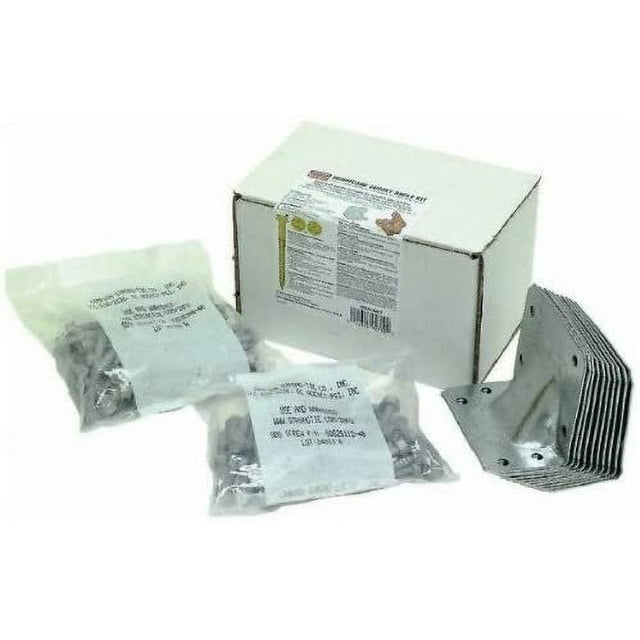 Simpson Strong Tie 6 Pack HGA10KT Gusset Angle Bracket Kit with Screws ...