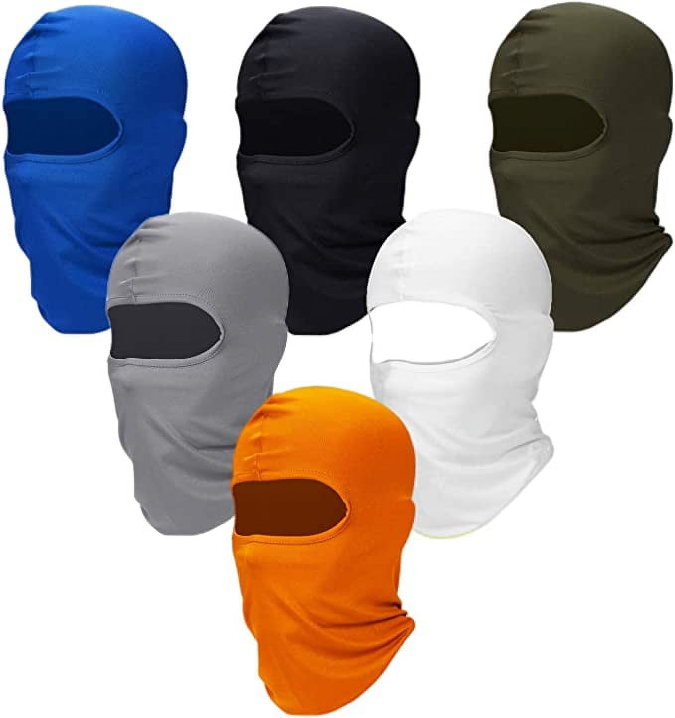 3 Hole Winter Ski Mask Balaclava - Black - Walmart.com