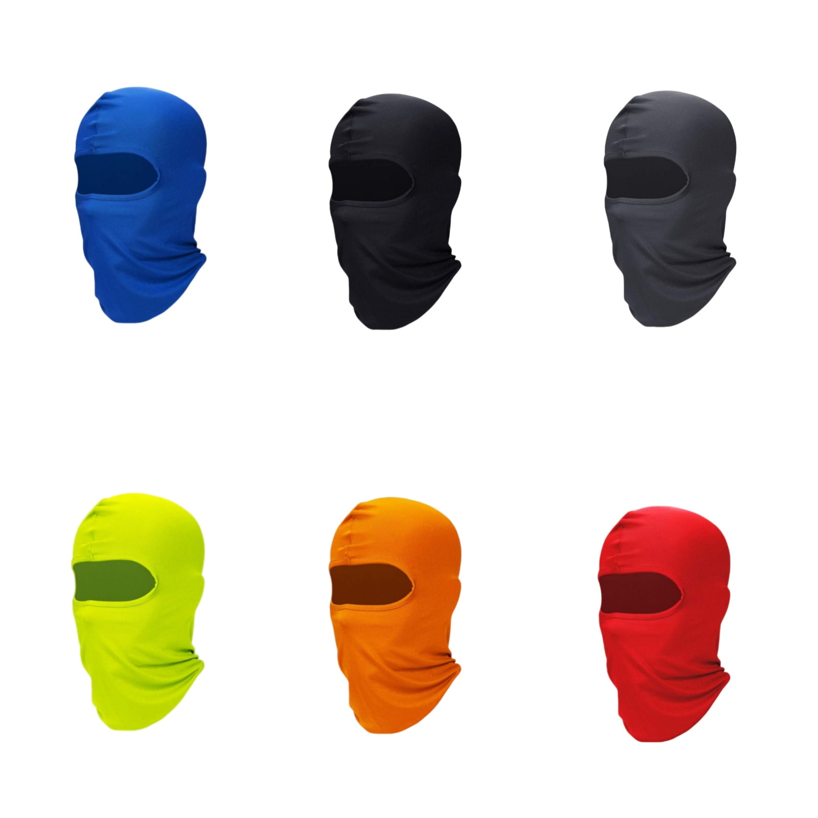 6 Pack Ski Mask - Versatile Balaclava Full Face Covering for Men Women ...