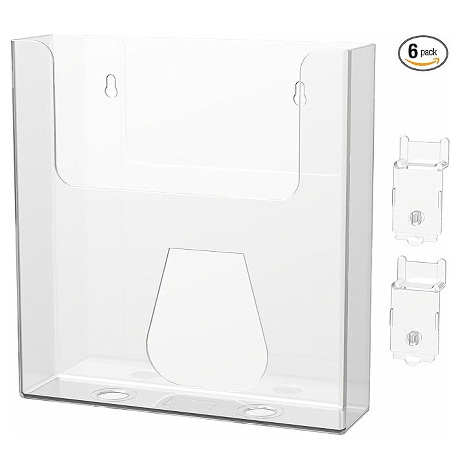 6 Pack Slatwall Document Holder 8.5