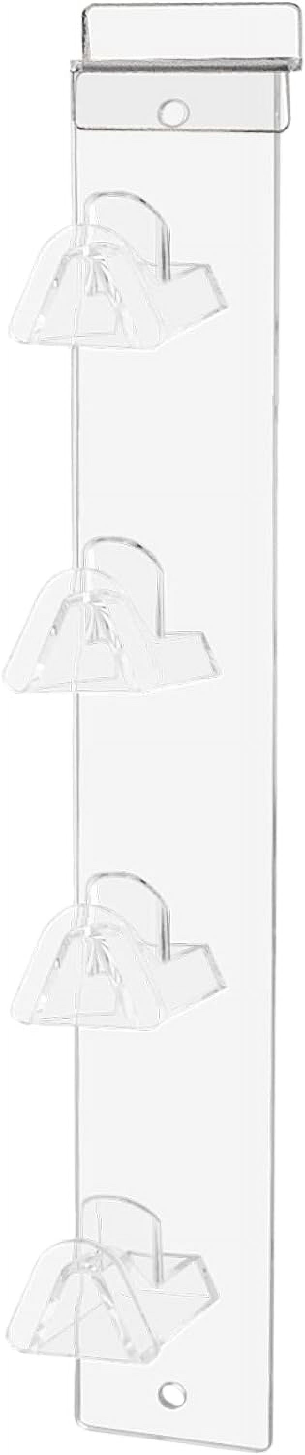 6 Pack Slatwall Eyewear Holder 4 Pair Organizer Clear Sunglass Display
