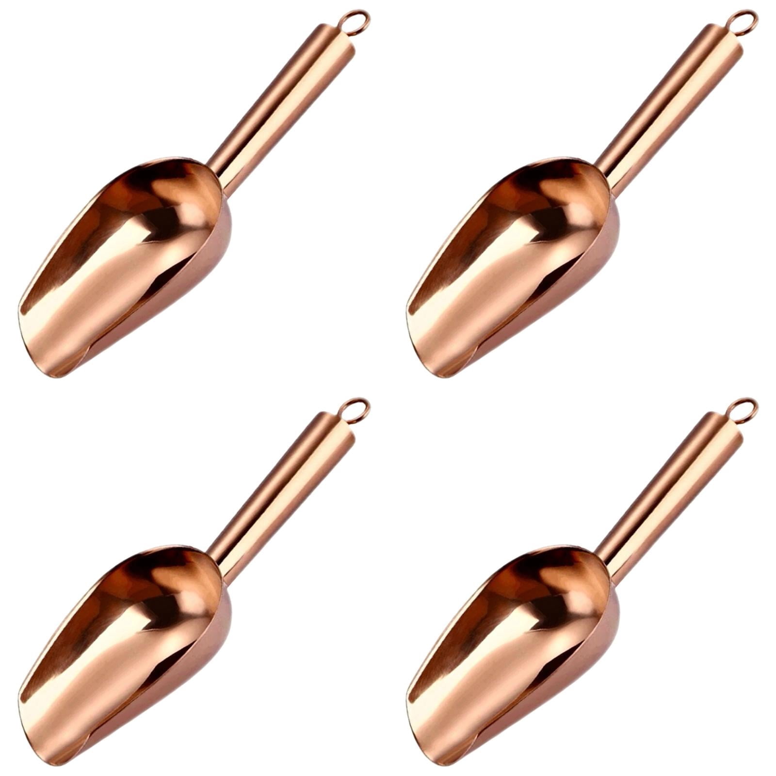 6 Pack Small Ice Cream Scoops,Stainless Steel Ice Scoop Metal Mini ...