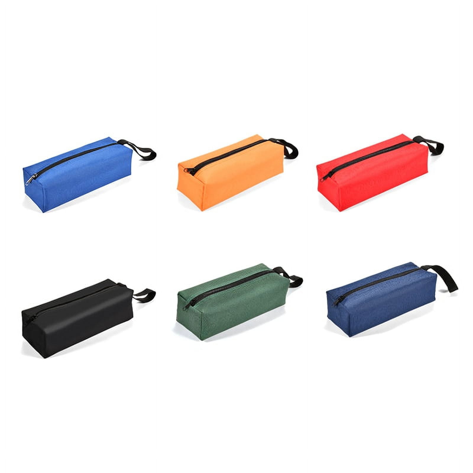 6 Pack Small Tool Pouch with Zipper, Waterproof Oxford Cloth Tool Bag ...