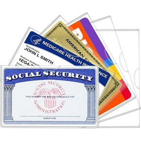 Medicare Card Holder Protector Sleeve