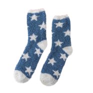 TeeHee Women's Warm Winter Cozy Fuzzy Slipper Socks 2 Pair Mint ...