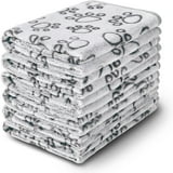 6 Pack Soft Fluffy Fleece Pet Blankets for Dogs and Cats - Small/Medium ...