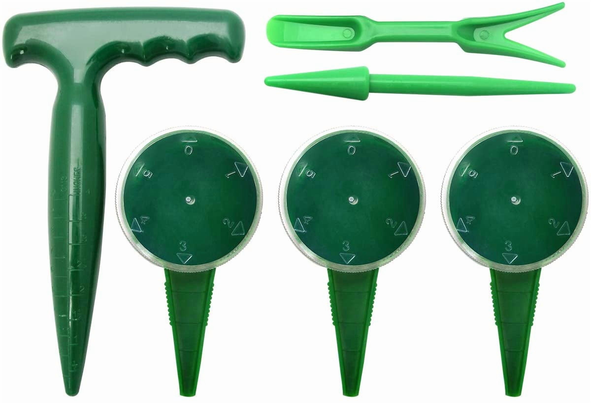 6 Pack Sowing Seeds Dispenser Set, Adjustable Garden Hand Planter ...