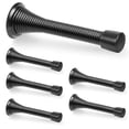 6 Pack Spring Door Stops, 3-1/4" Heavy Duty Wall Mount Stoppers ...
