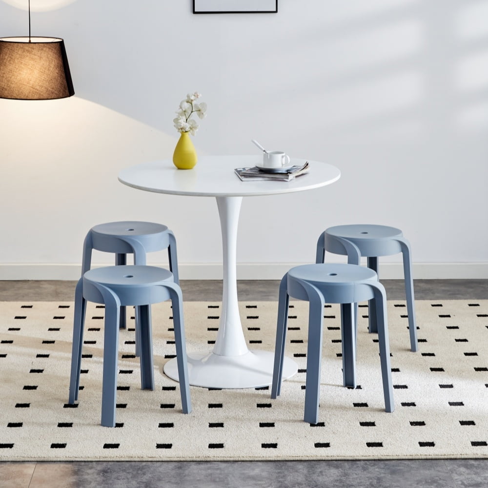 6 Pack Stackable Classroom Stools Plastic Stools Nesting Stools ...