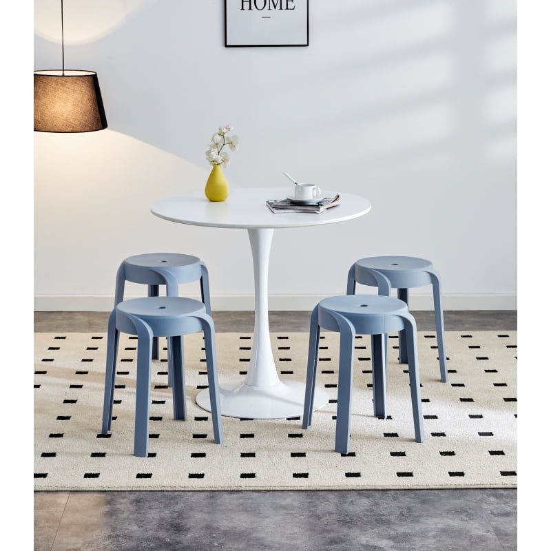 6 Pack Stackable Classroom Stools Plastic Stools Nesting Stools ...