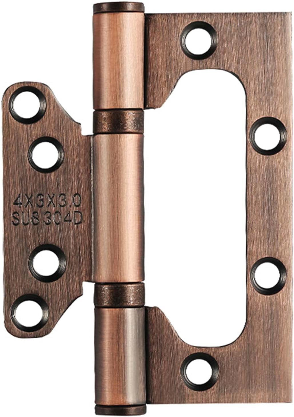6 Pack Stainless Steel Hinge, 3Mm Door Hinges Quiet Smooth Antique ...