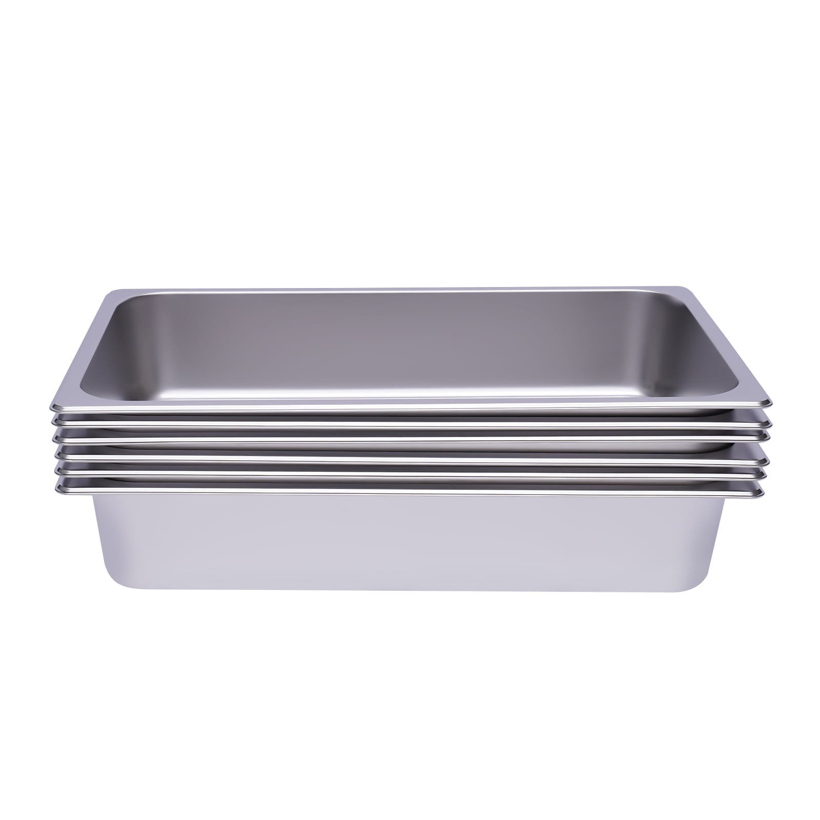 Walmart 6 Pack Warming Server Trays, Stainless Steel Catering Heating ...