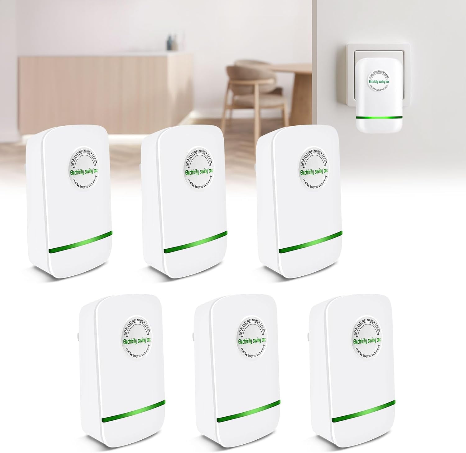 6 Pack StopWatt Energy Saving Device, Pro Power Saver Electricity ...