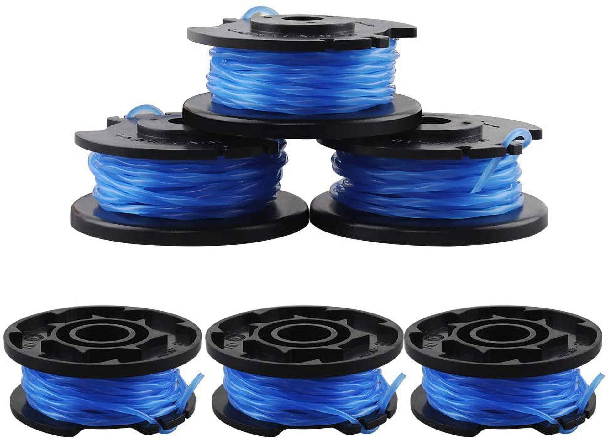 6 Pack Strimmer Spool for Ryobi Trimmer - Autofeed Replacement Line ...
