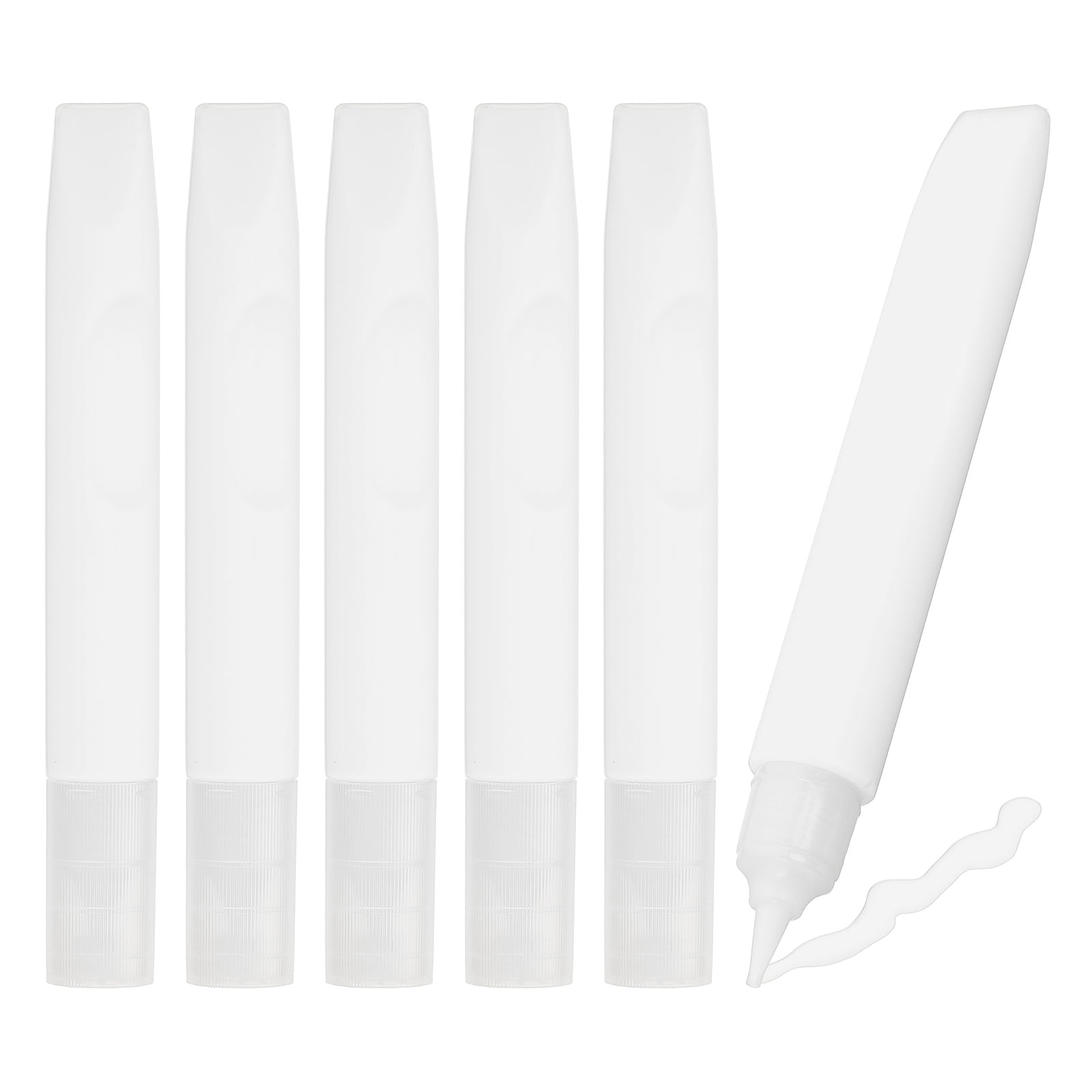 6 Pack Suncatcher Paint Pens, White Sun Catcher Paint Pens 10ML Each ...