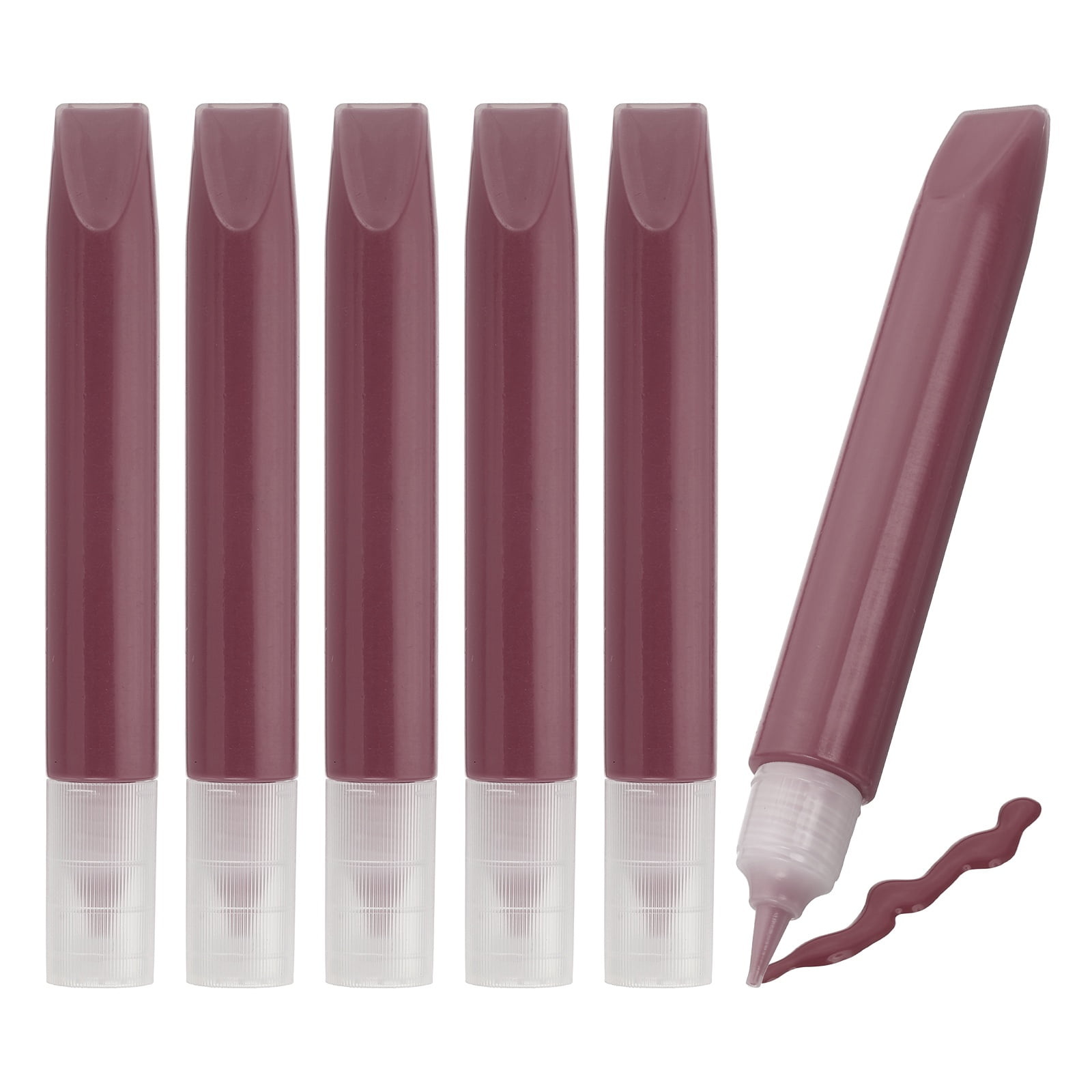 6 Pack Suncatcher Paint Pens, Wine Red Sun Catcher Paint Pens 10ML Each ...