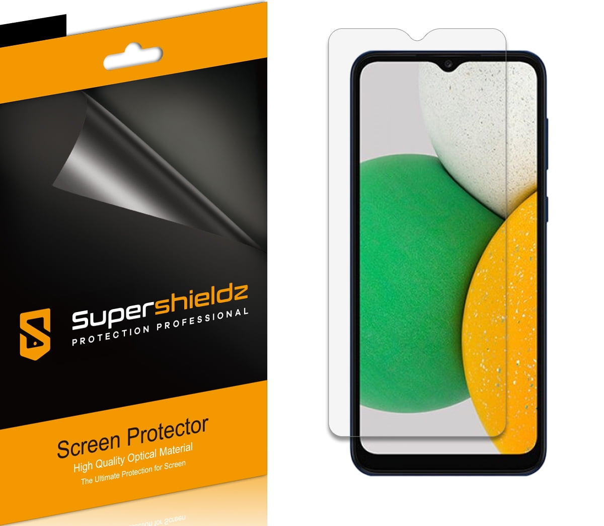 (6 Pack) Supershieldz HD Samsung A03 Screen Protector, Clear Shield ...