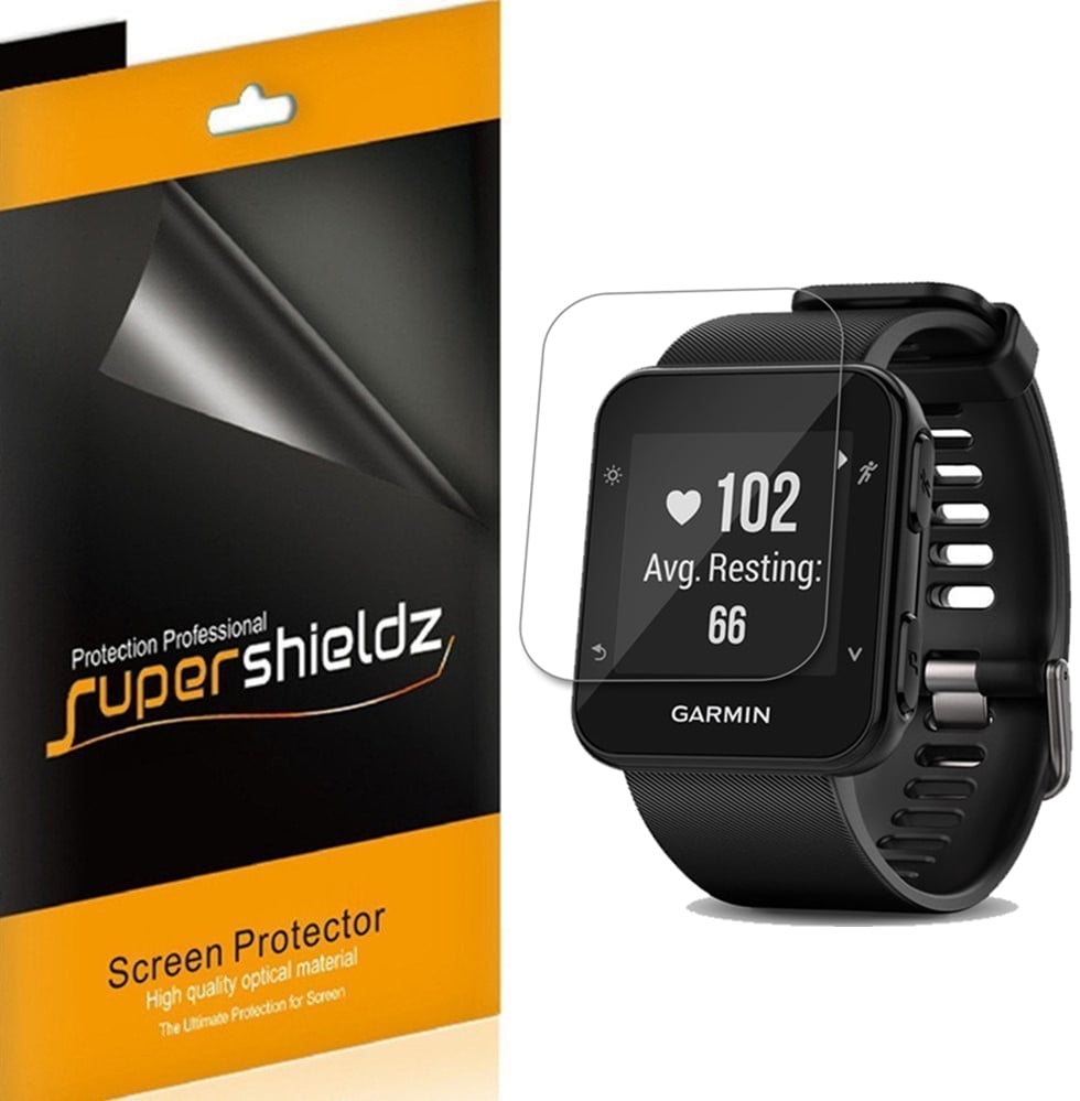 [6-Pack] Supershieldz for Garmin Forerunner 35 Screen Protector, Anti ...